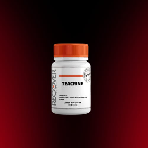 Teacrine 50mg - 30 Cápsulas (30 Doses) – muscle.shopif