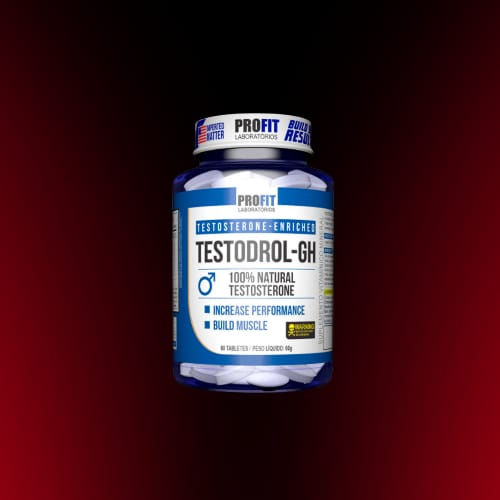 Testodrol Gh - Testosterona - Pote 60 Tabletes - Profit – muscle.shopif